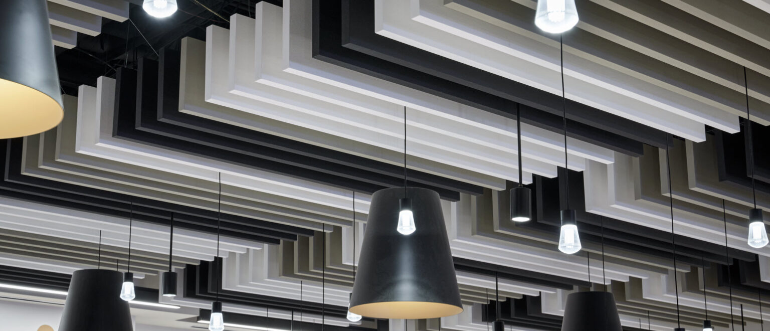 Acoustic Ceiling Blades - School Construction News