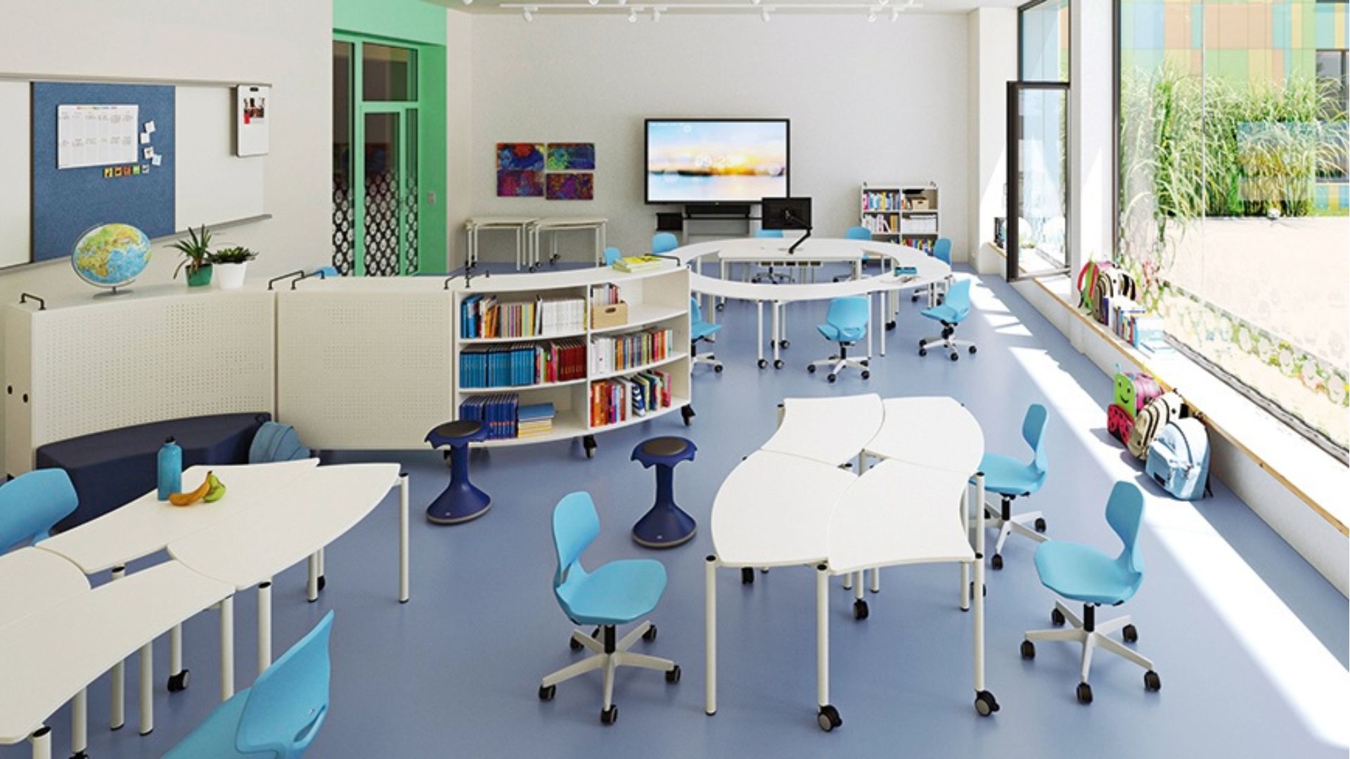 Different Zones for Different Learning Styles - School Construction News